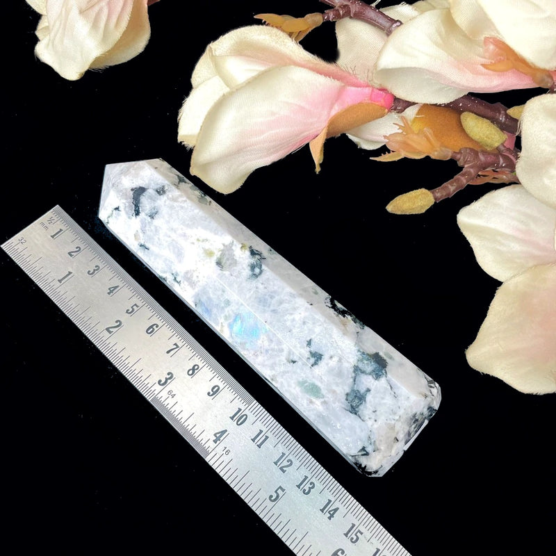 Shop Large Rainbow Moonstone Tower Online - Talk To Crystals
