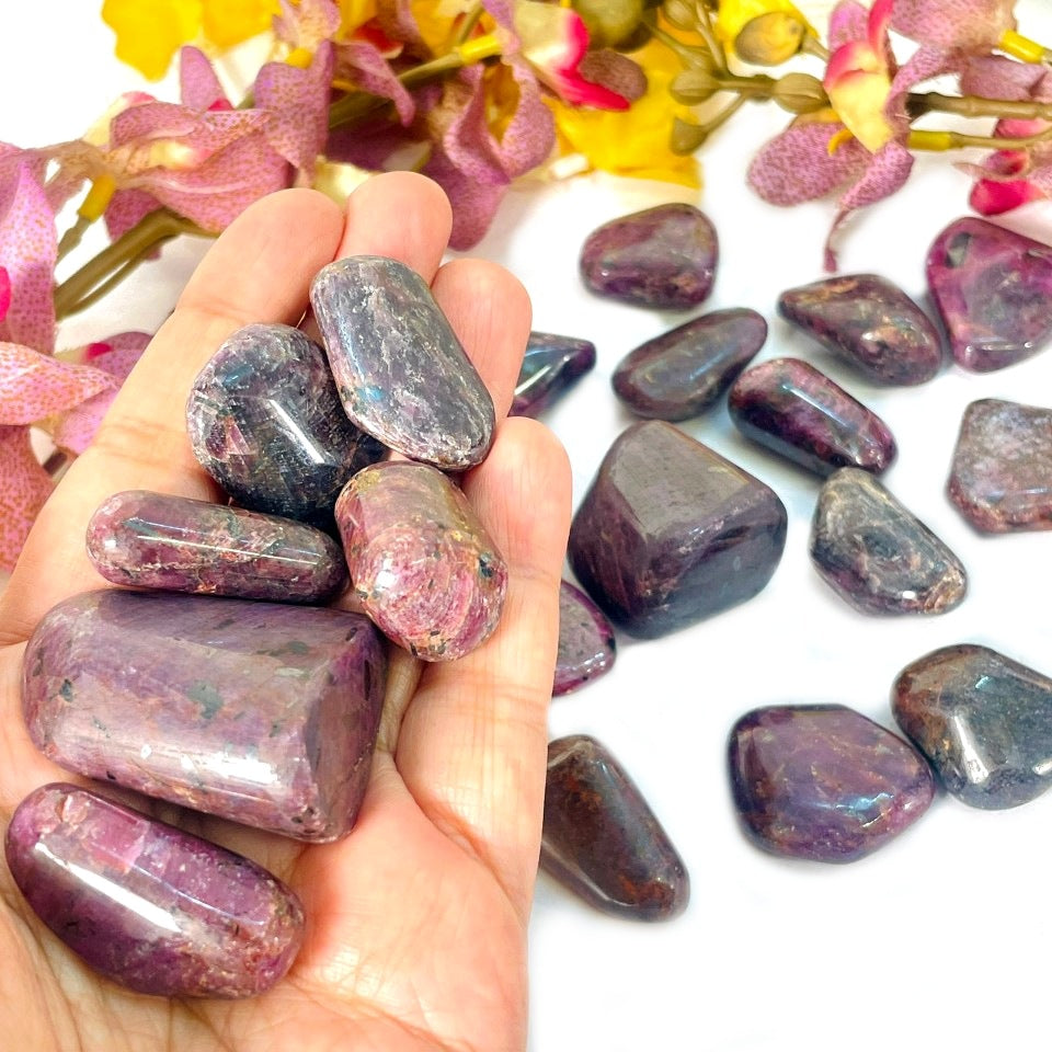 Buy Genuine Ruby Tumble | Leadership and Strength | Talk to Crystals