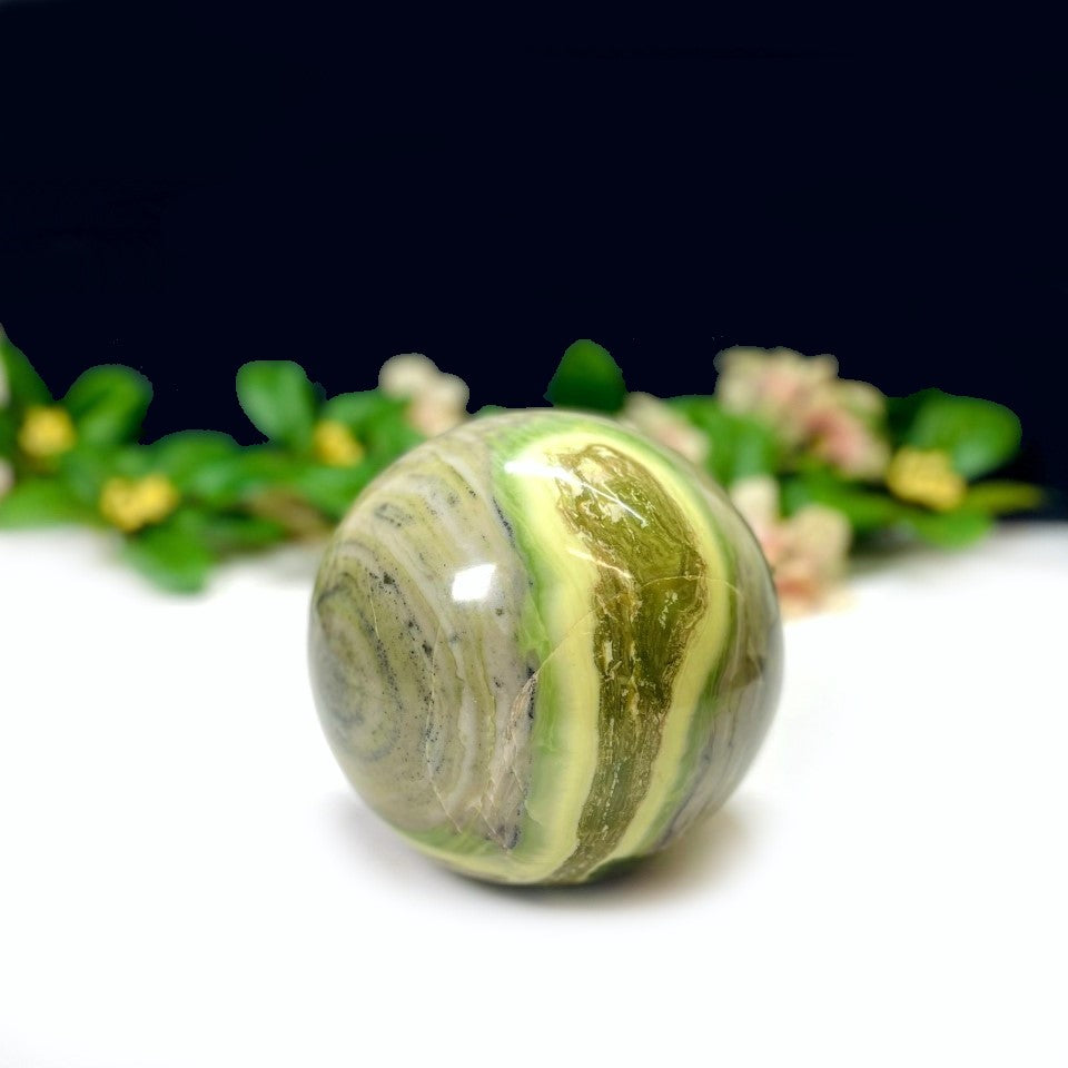 Shop Beautiful Serpentine Sphere Ball Online | Talk to Crystals