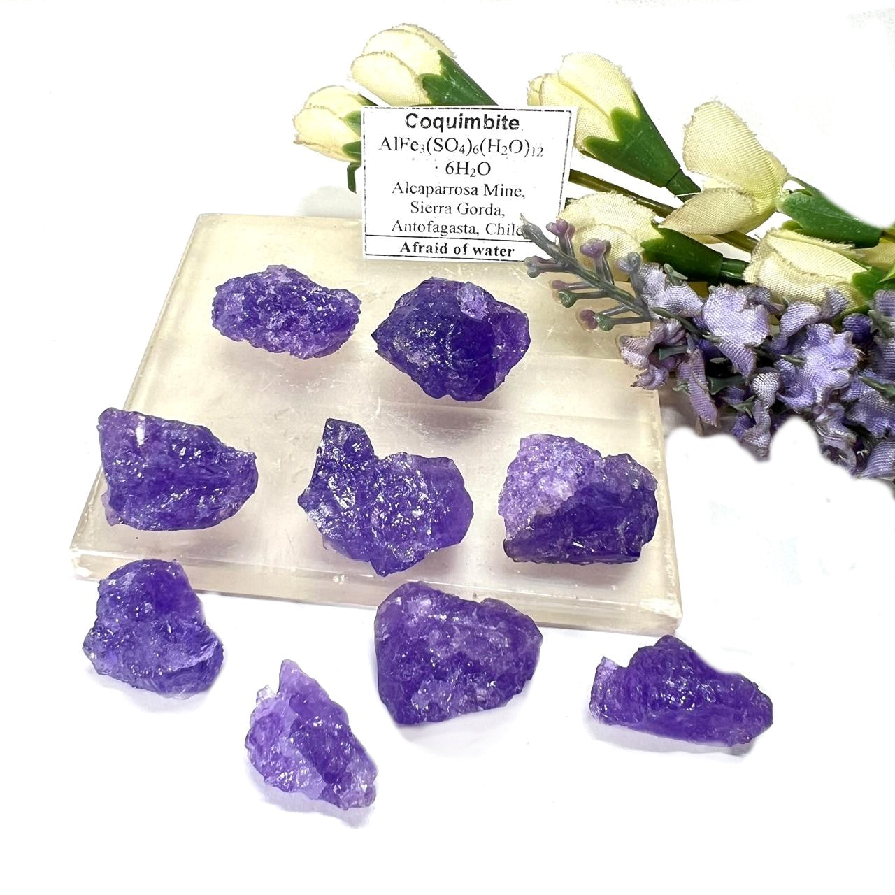 Coquimbite Mineral Specimen (Meditation)