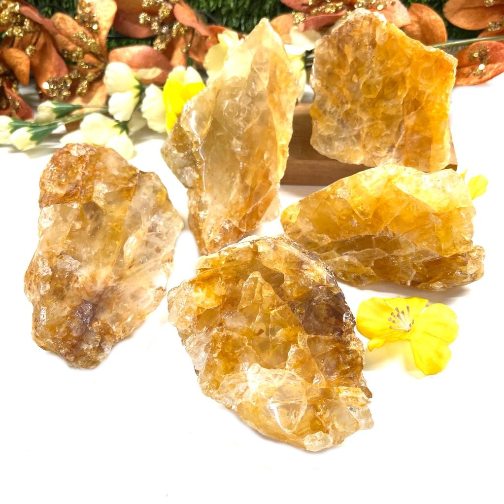 Golden Healer/Hematoid Quartz One Side Polished Rough