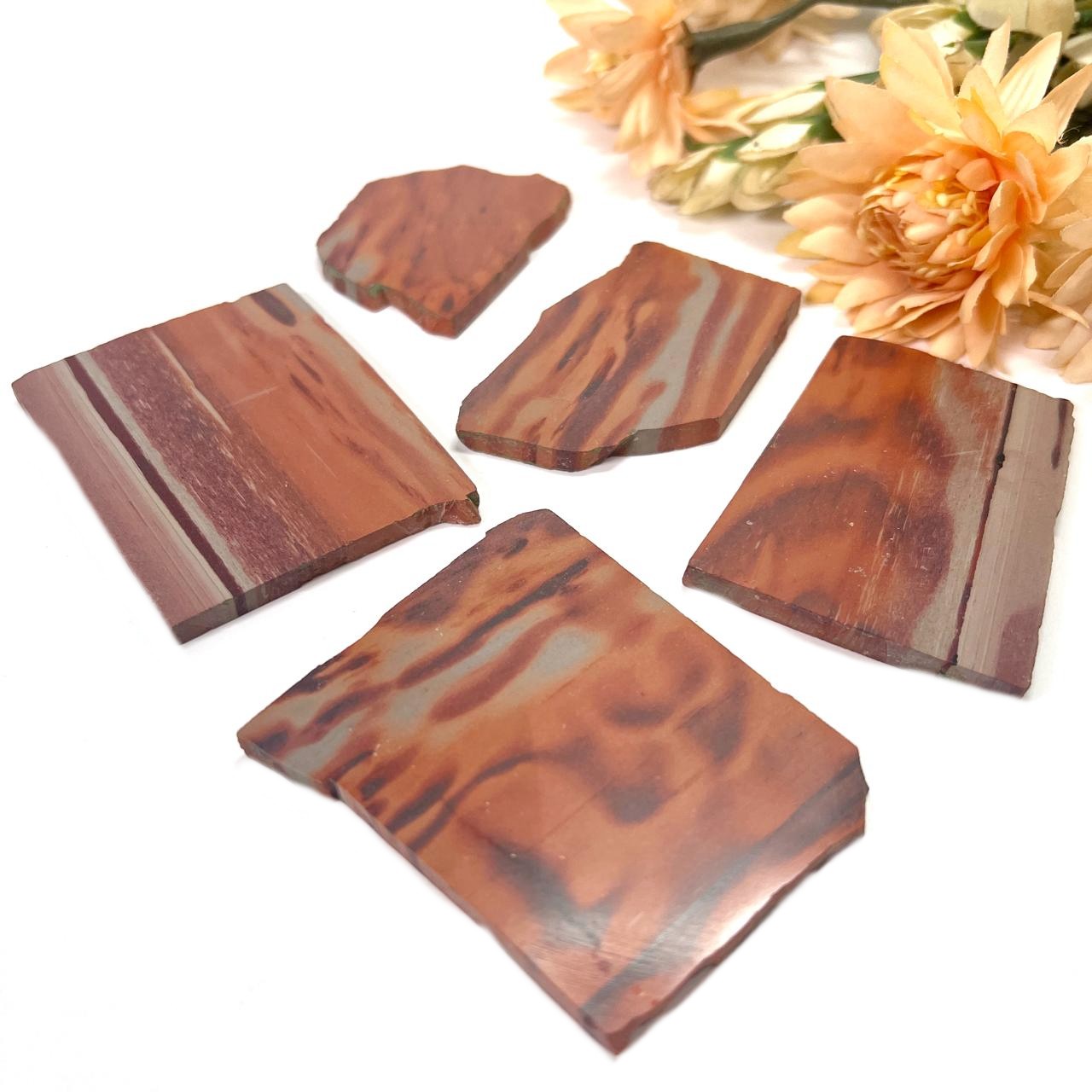 Shop Genuine Print Stone jasper Slice Online at Talk To Crystals