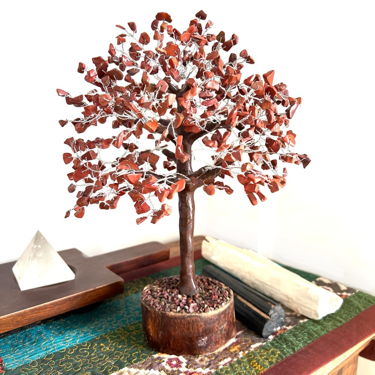 Red Jasper Tree online at Talk to Crystals