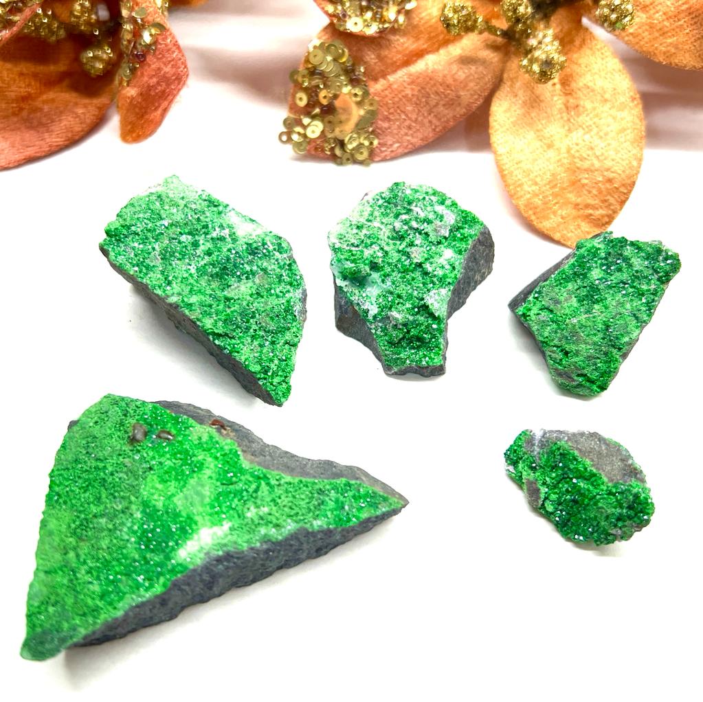 Uvarovite Mineral Specimen