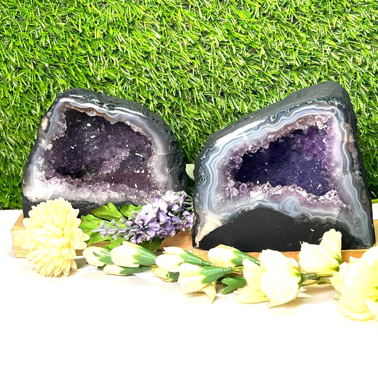 Very Small Amethyst Geode AAA Quality Online at Talk to Crystals