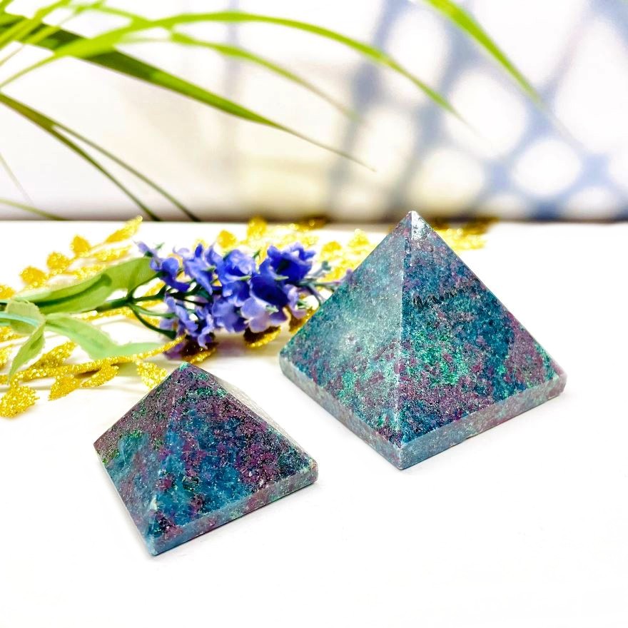 Buy Genuine Ruby in Kyanite Pyramid Online (Dream Recall)