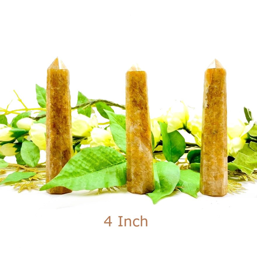 Shop Genuine Yellow Quartz Tower Online - Talk To Crystals