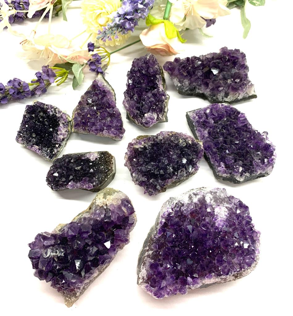 Buy Amethyst Clusters for Intuition and Meditation at Talk to Crystals