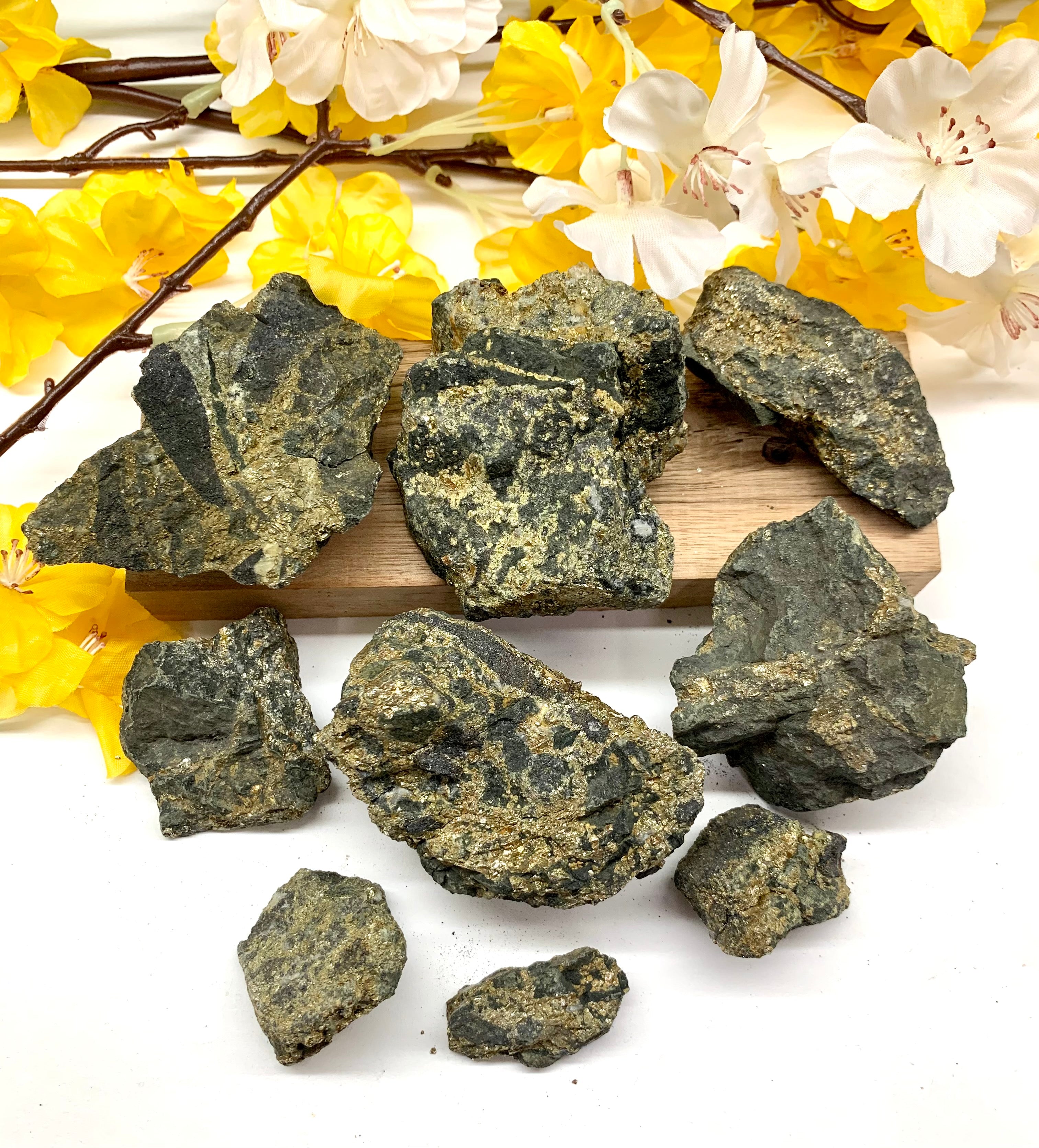 Apache Gold Rough for Self-motivation and Energy buy crystals online