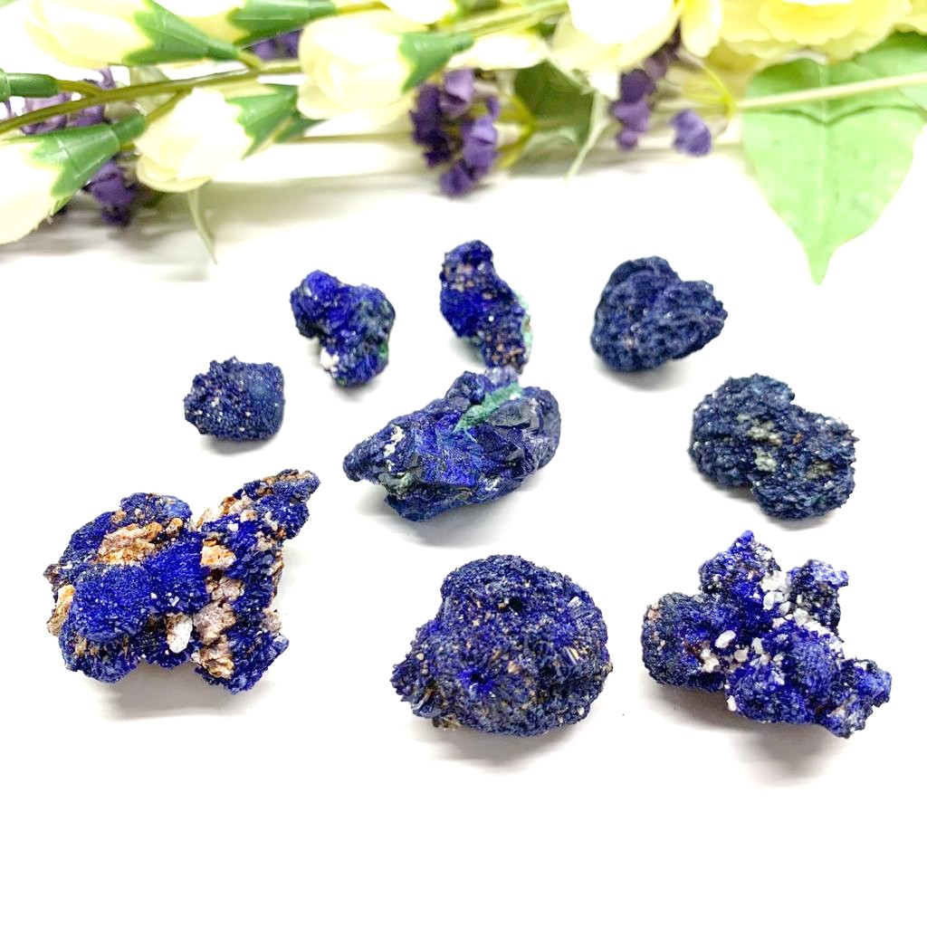 Buy Azurite Druzy to Enhance Psychic Powers at Talk to Crystals