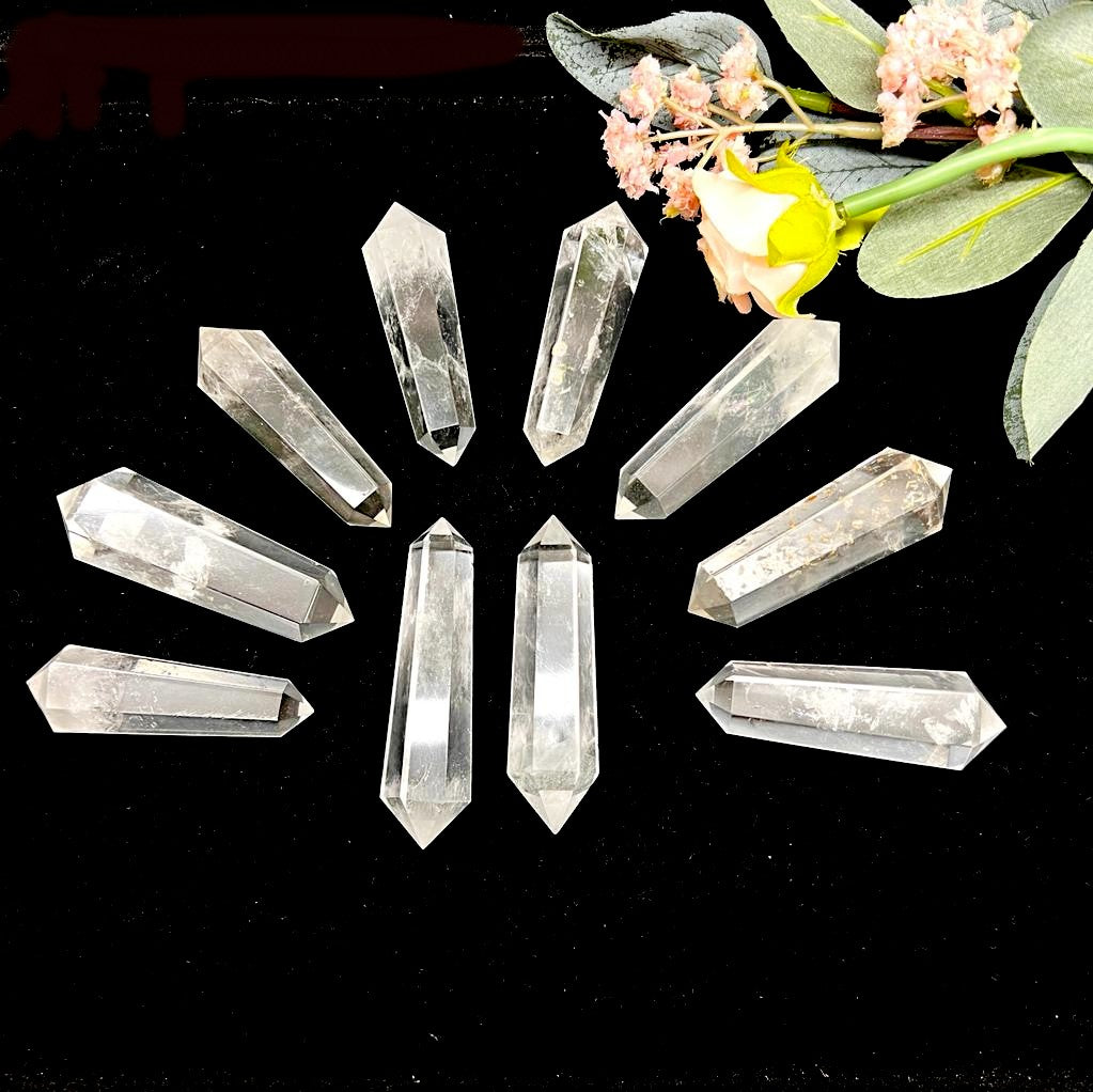 Shop Clear Quartz Double Terminated Pointers at Talk to Crystals