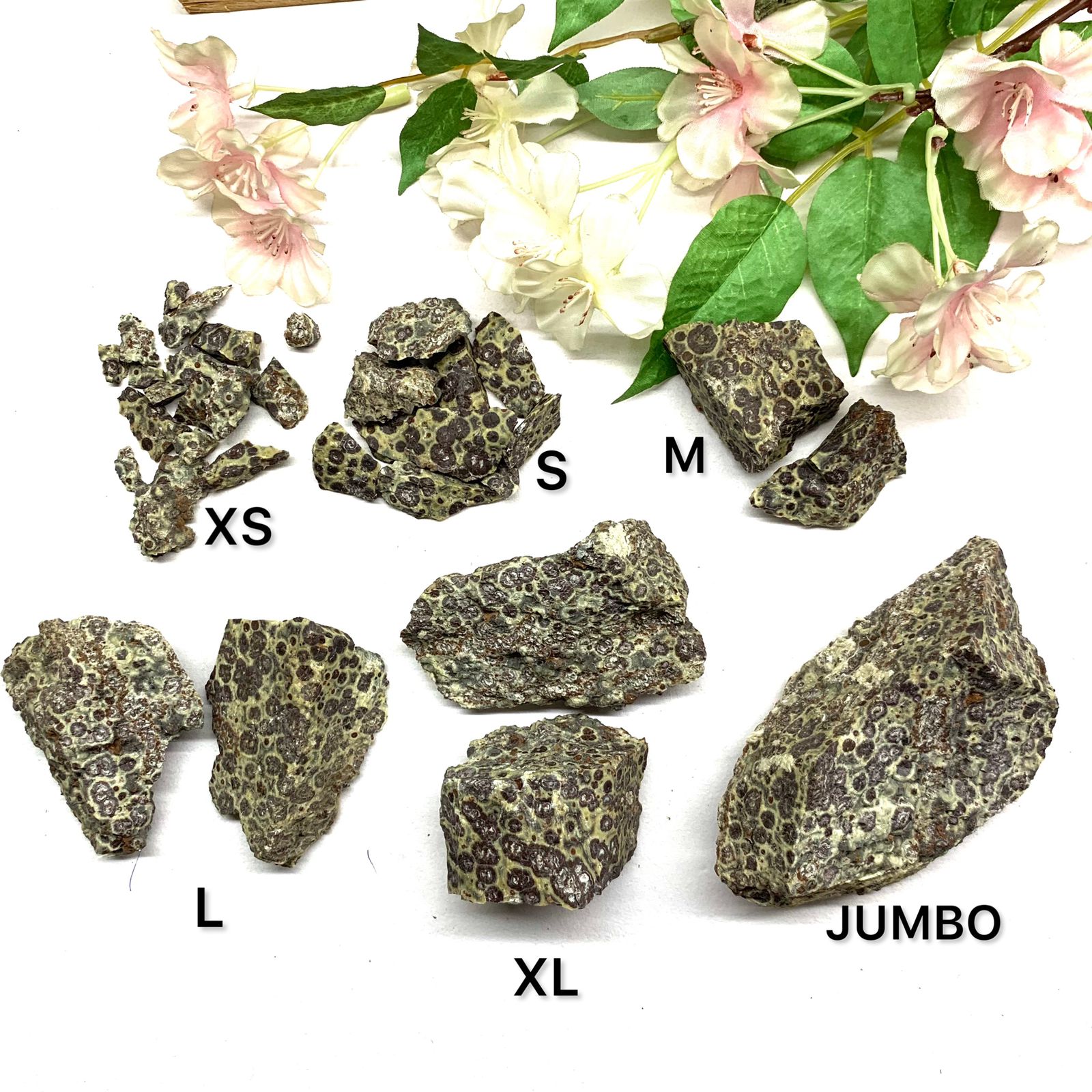 Leopard Skin Jasper Rough Nurturing and Viitality buy crystals online