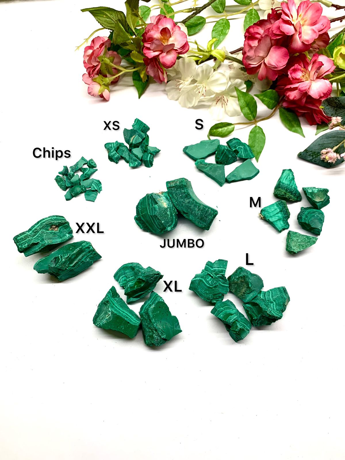 Malachite Rough for Transformation buy genuine crystals online