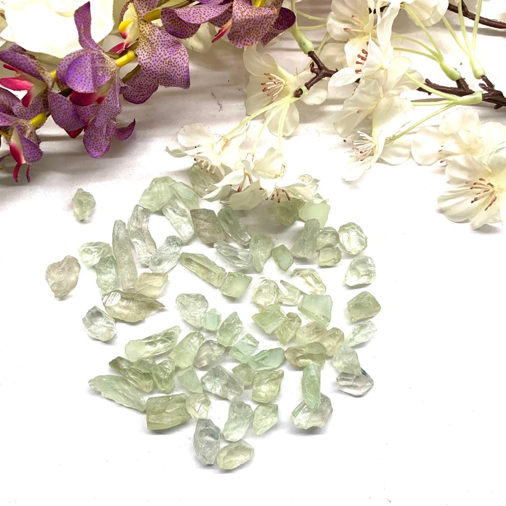 Shop Genuine Green Amethyst Rough Online - Talk To Crystals