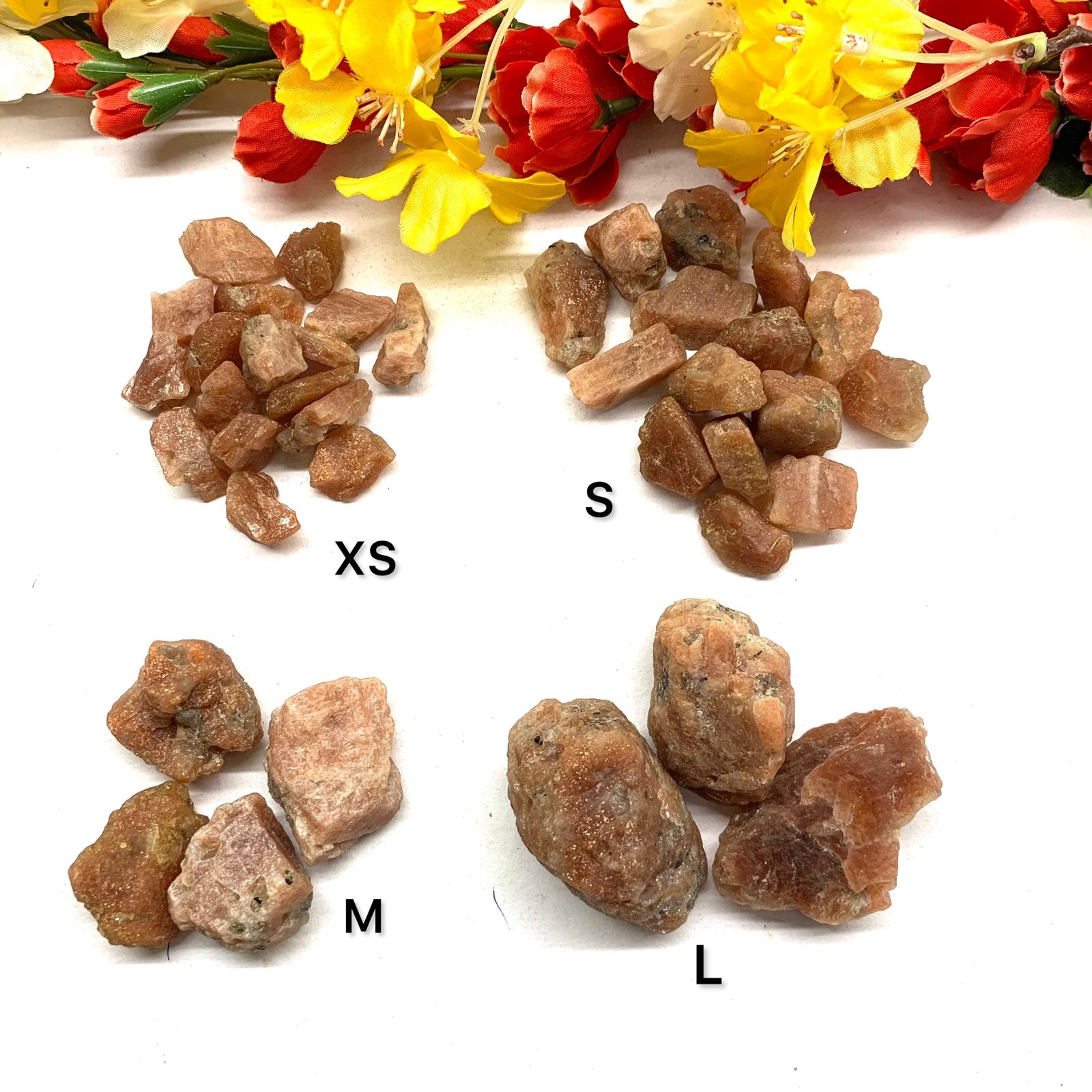 Red Sunstone Rough for passion & confidence buy crystals online